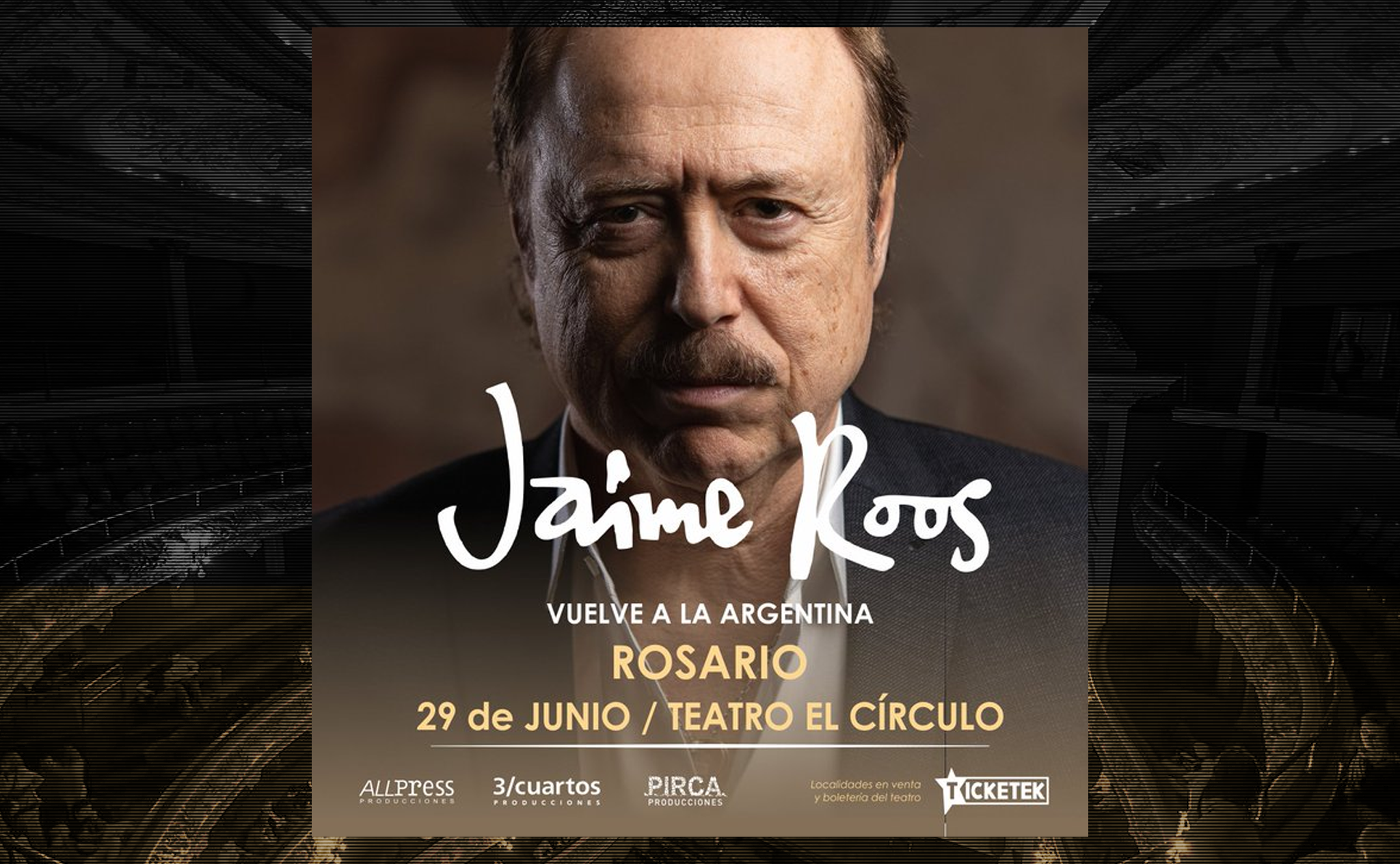Tras 15 años, Jaime Roos regresa a Rosario con un concierto en el ...