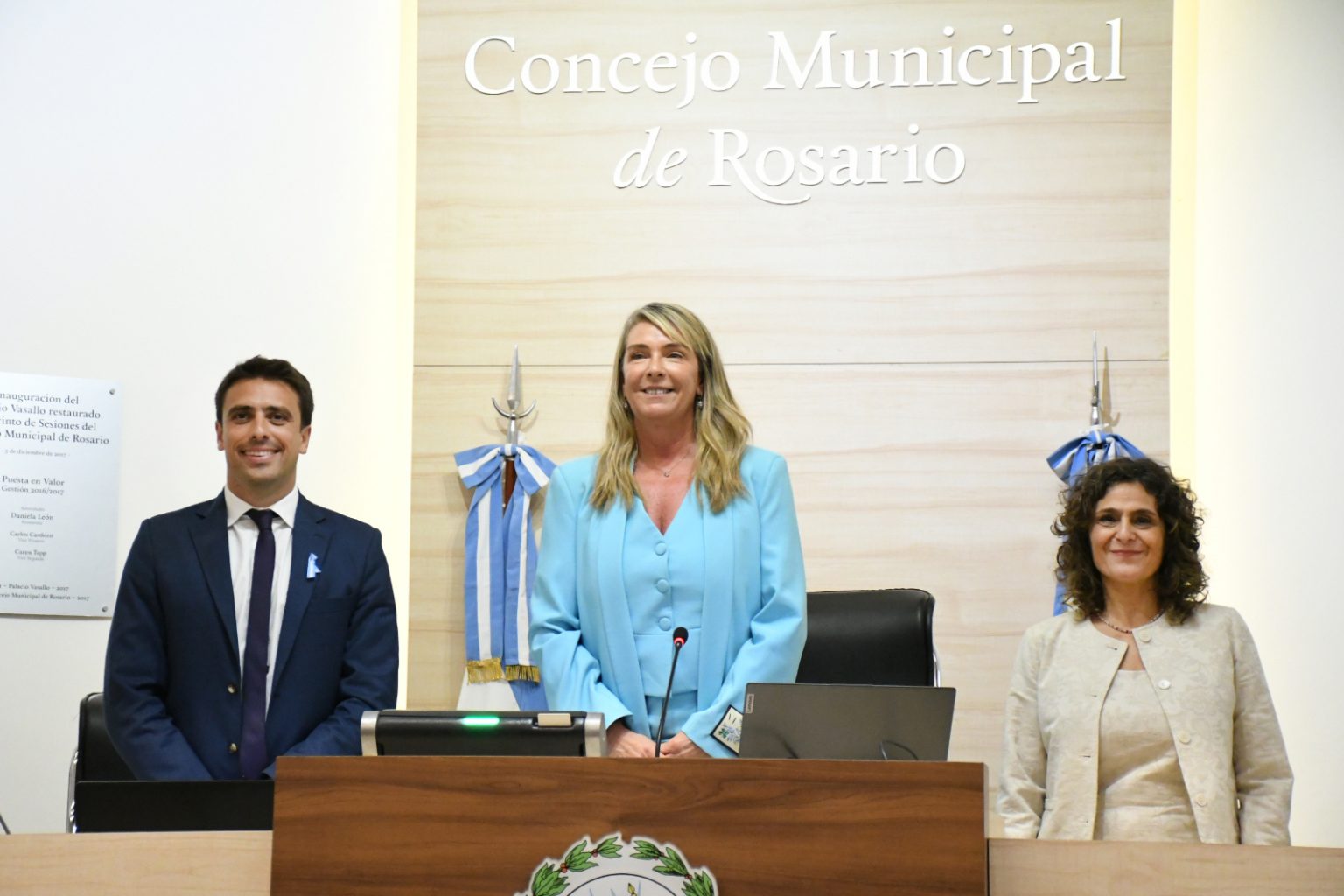 Schmuck, reelecta al frente del Concejo: jura de concejales y ...